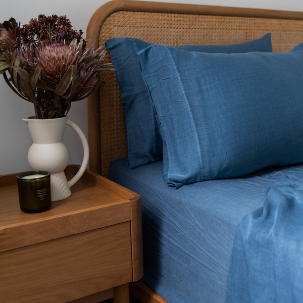 Organic Bamboo Stone Washed Sheet Set – Pure Zone