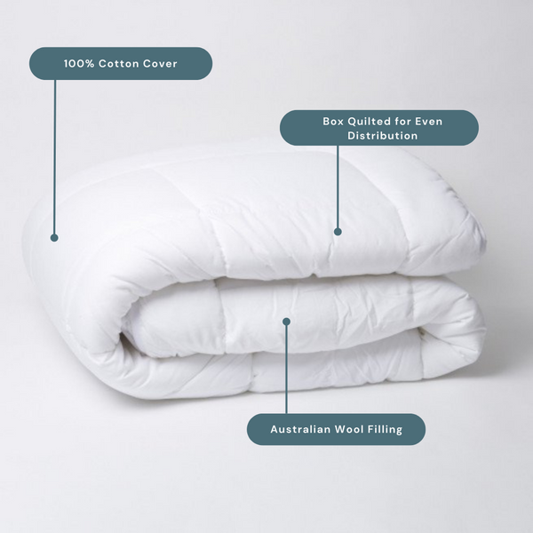 Australian Wool Quilt 500GSM – Pure Zone