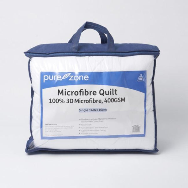 Microfibre Quilt 400GSM - Queen Size – Pure Zone
